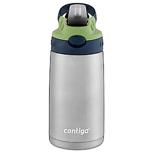 Contigo Aubrey Kids Stainless Steel Water Bottle with Spill-Proof Lid