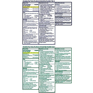 Alka-Seltzer Plus Power Max Cold and Flu Medicine, Day+Night, - Maximum Strength (Per 4 Hour Dose) Relief Cold and Flu Medicine for Adults and Children 12 Years and Older, 24 Count, Packaging May Vary