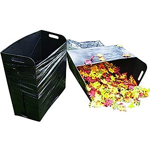 Bag Butler® Lawn and Leaf Trash Bag Holder Holds 30-42 Gallon Bags Open For Easy Filling. No Assembly Required. Made in U.S.A.