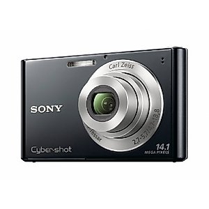 Sony DSC-W330 14.1MP Digital Camera with 4x Wide Angle Zoom with Digital Steady Shot Image Stabilization and 3.0 inch LCD (Black)