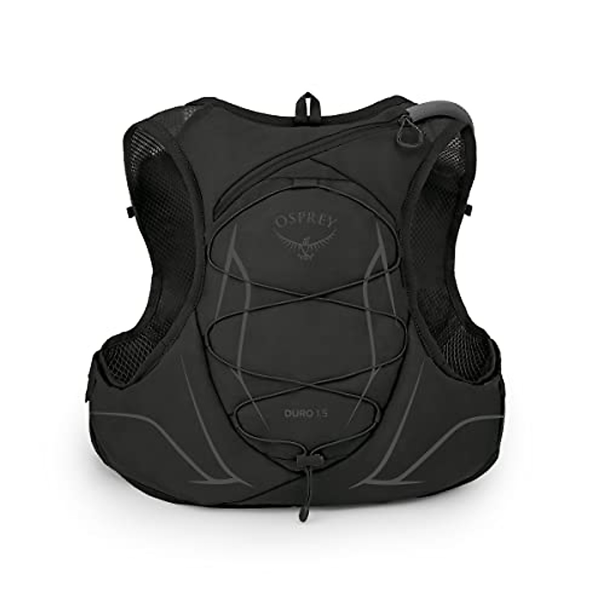 Osprey Duro 1.5L Men's Running Hydration Vest with Hydraulics Reservoir, Dark Charcoal Grey, Small