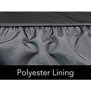 Covermates Generator Cover - Light Weight Material, Weather Resistant, Elastic Hem, AC & Equipment-Black