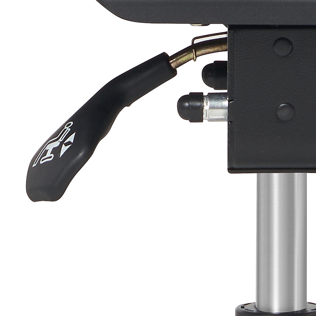 Master Massage Berkeley Ergonomic Split Style Saddle Stool in Royal Blue