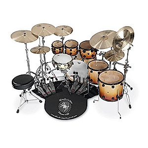 Black Widow Drum Web Anchoring Drum Mat, The Ultimate Drum Mat