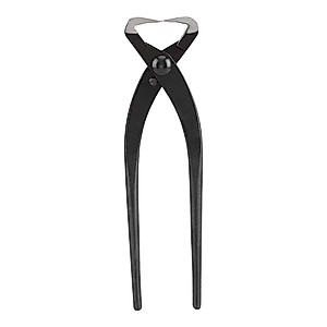 Tnfeeon Hand Forged Bonsai Concave Branch Cutter, Ergonomic Handle Gardening Bonsai Tools