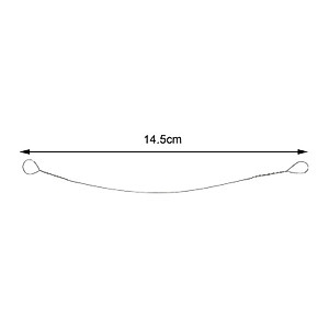 MagiDeal 10 Pieces Replaceable Cheese Slicer Wire Block Cheese Slicer Cut Saw Durable Cheese Slicer Multipurpose Cheese Cutter for Cooking Tool Home