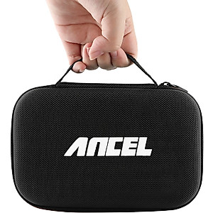 ANCEL FX2000 with Case Enhanced Vehicle Transmission ABS OBD2 Scanner, Automotive OBDII Diagnostic Scan Tool Car Check Engine Code Reader with 16GB Memory Card [2022 Newest Version]