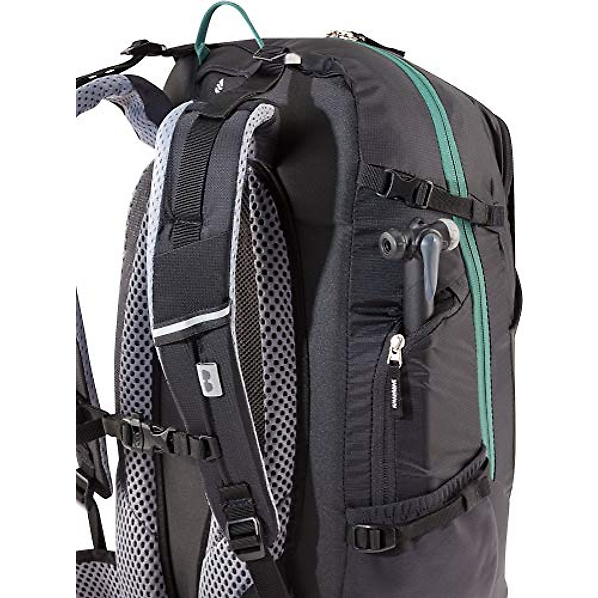 DEUTER Unisex – Adult's Trans Alpine 30 Bicycle Backpack, Black, 30 l