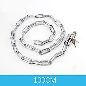 1Pc Electric Bicycle Lock Stable and Durable Long Door Lock Mountain Bike Chain Lock