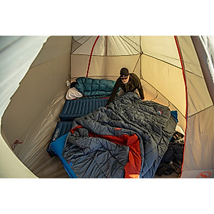 Big Agnes Dream Island (Fireline Eco) Sleeping Bag, 20 Degree, 50" Double Wide