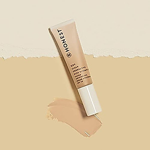 Honest Beauty CCC Clean Corrective with Vitamin C Tinted Moisturizer | Mineral SPF 30 | Vegan + Cruelty Free | Alabaster Fair Light, 1 fl oz