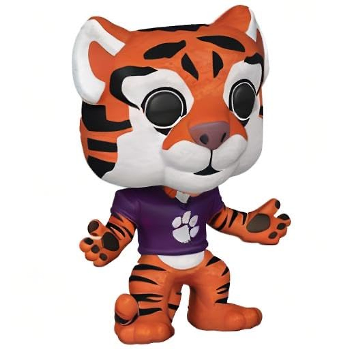 Funko POP College: Clemson - The Tiger (Home Orange Paw Multicolor