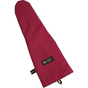 San Jamar KT0118K Cool Touch Flame Puppet High Heat Intermittent Flame Protection up to 900°F Oven Mitt, 17" Length, Red