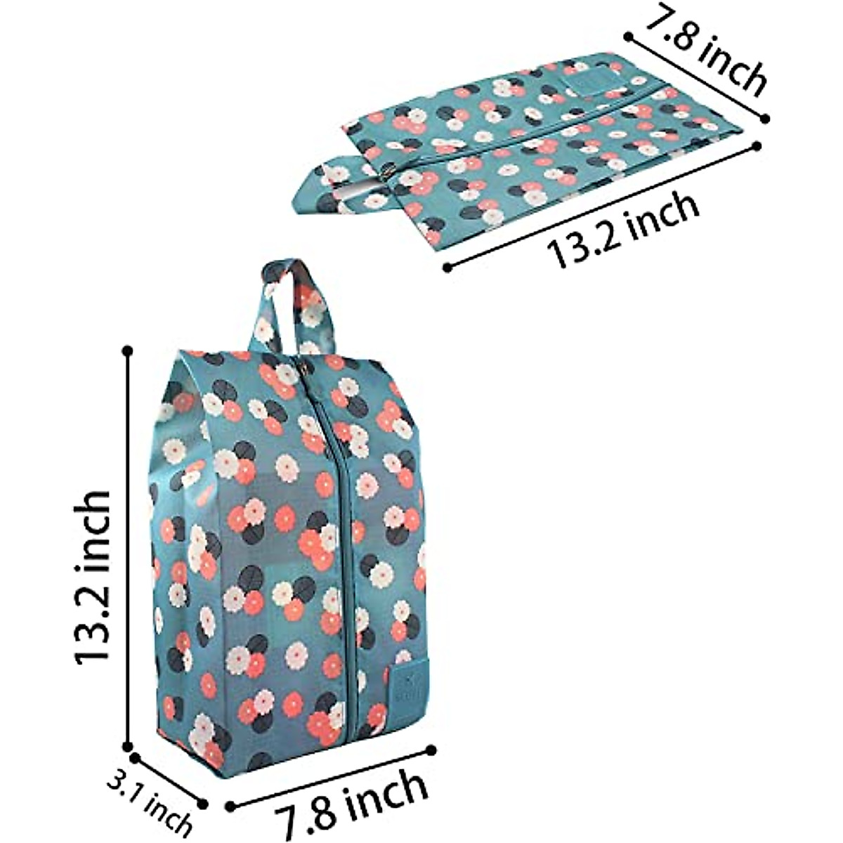 Zmart Shoe Bag, Shoe Bags for Travel Storage, Gift Bag Storage, Travel Gifts for Women, Waterproof 5 Pack
