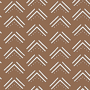 Lulujo Muslin Change Pad Cover - Fitted Changing Pad Cover for Boys and Girls -32"x17", 1 Pack (Mudcloth)