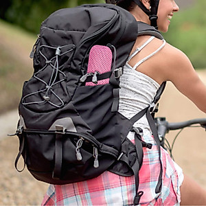 LIANYU 2 Pack Travel Silverware Set, 18-Piece Portable Utensils Flatware Set with Blue and Pink Case Bag, Reusable Cutlery Set for School Office Camping, Dishwasher Safe