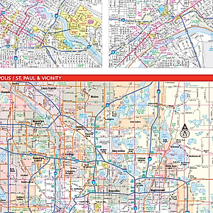 Rand McNally Easy to Read: Minnesota State Map