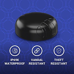 Poynting Puck-4 3-in-1 Transportation & M2M/IOT Antenna | 5G | 4G LTE | 2X2 MIMO | GPS/GLONASS | 617-4200 MHz