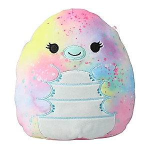 Squishmallows by Kellytoys, Ultra Soft, Pillow pals. Spring and Disney Squads (Moonie The Waterbear, Ultra Rare, Gold tag (7.5 in))