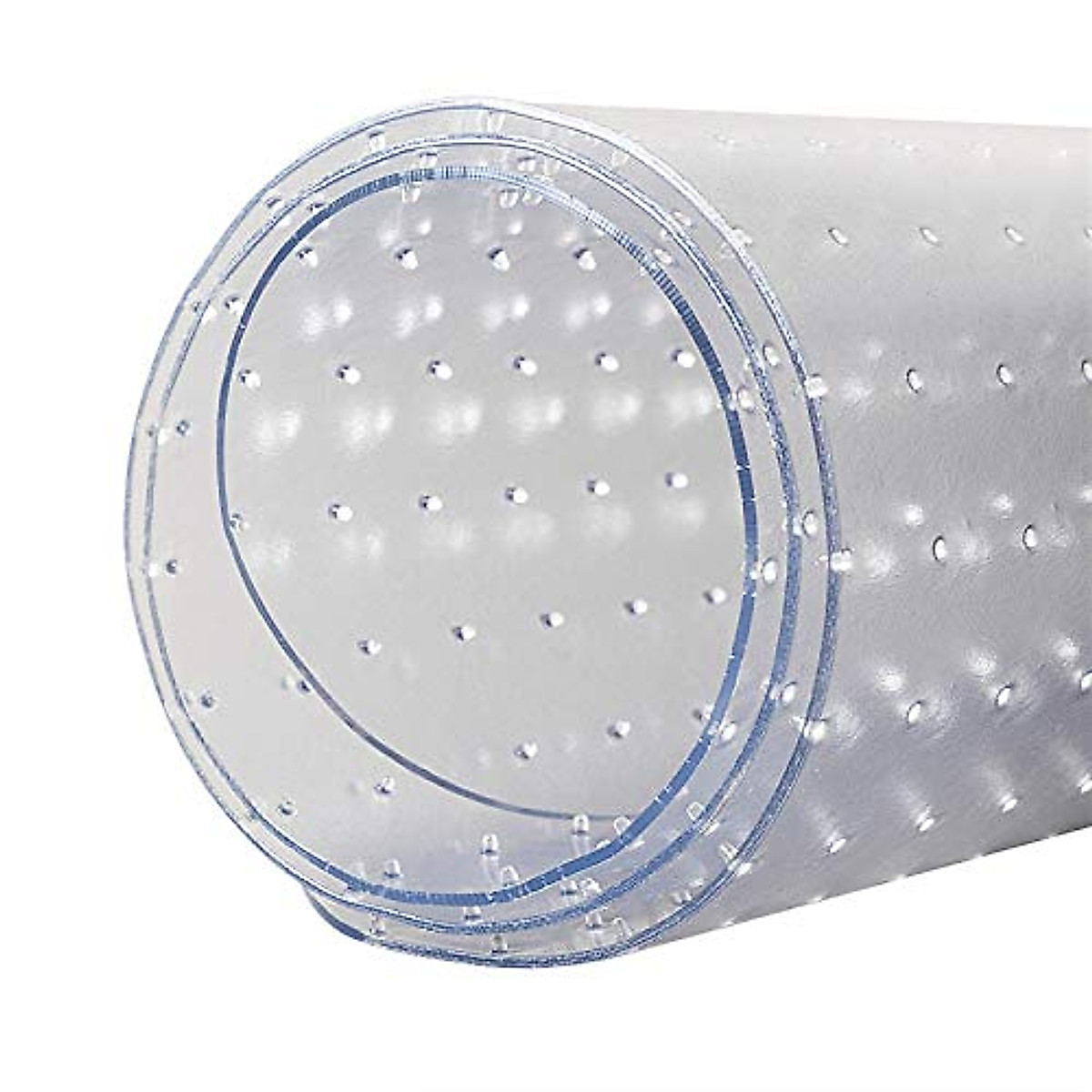 MACRO GLOBE Transparent PVC Mat for Protecting Carpet Floor,Office Chair Mat with Lip,Home and Office Chair Pads,Size 36"x48"Inch