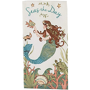 Kay Dee Designs Seas The Day Terry Towel, White
