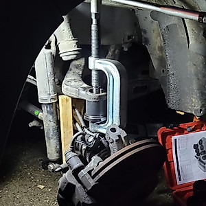 DAYUAN Ball Joint Press & U Joint Removal Tool Kit with 4x4 Adapters for Most 2WD and 4WD Cars and Light Trucks