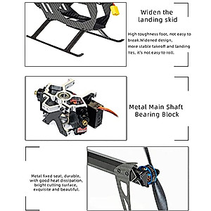 doerwye 2.4G FW450 V2 6CH Remote Control Helicopter 3D Smart GPS Helicopters RTF H1 Flight Control Brushless Motor Drone Quadcopter Full Metal Altitude Hold Aircraft Xmas Birthday Gift