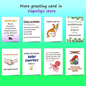 Dapofajo Birthday Card for Brother, Happy Birthday Card for Brother, Love Brother Card, Proud for Brother