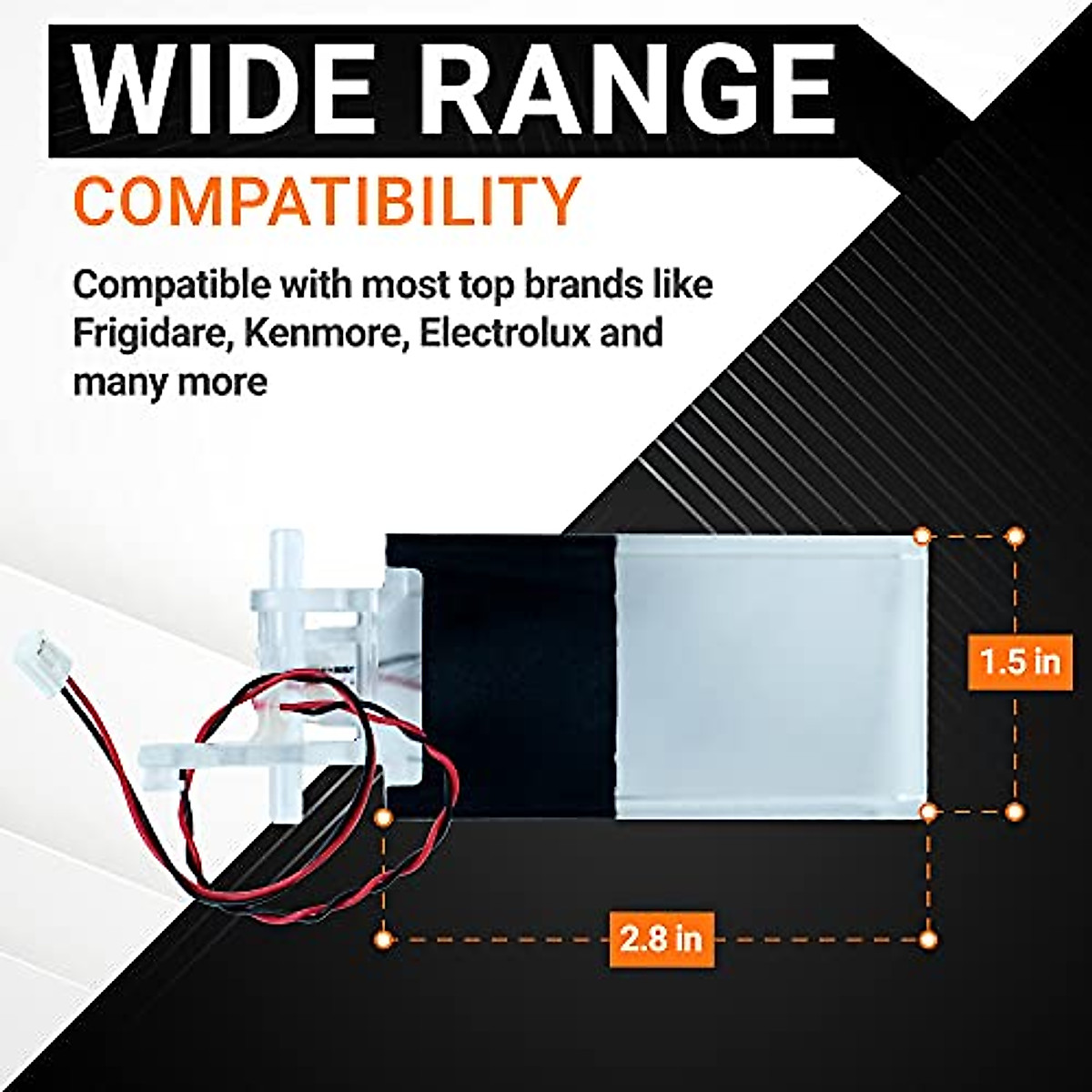 Ultra Durable 241685703 Refrigerator Water Dispenser Actuator Replacement Part by BlueStars - Compatible With Frigidaire & Kenmore Refrigerators - Replaces AP3963432, 1195920, 241685703, 5304433613