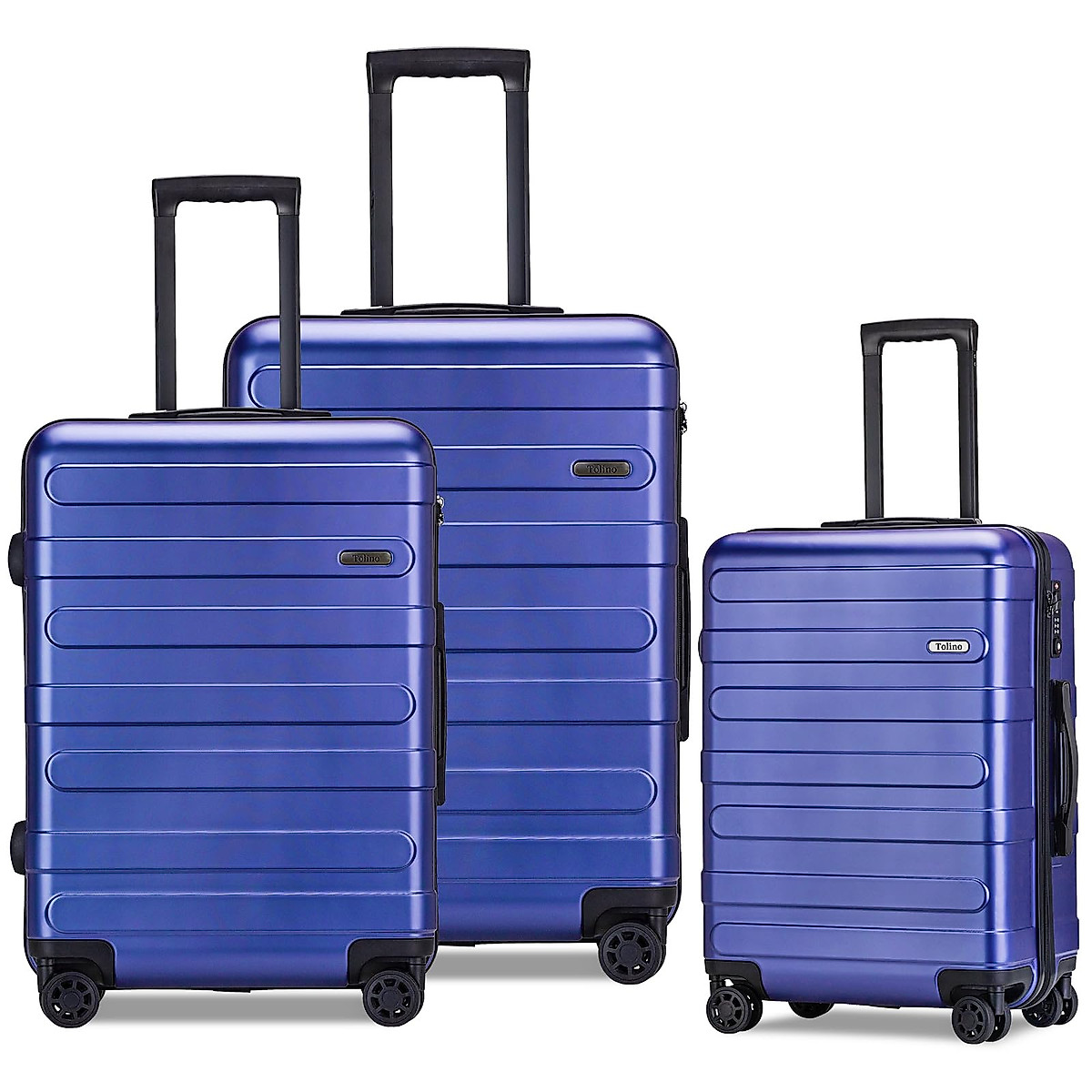 Tolino Travel Laptop Backpack, Slim Durable Laptops Backpack with USB Charging Port, Water Resistant College School Computer Bag Gifts for Men & Women Fits 14 Inch Notebook Black