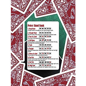 Bullets Playing Cards, Waterproof Plastic Playing Cards, Poker Size Double Pack with Paulie Design, Jumbo Index & Two Pips, Durable Professional Deck for Texas Holdem Poker, Includes Cut Card