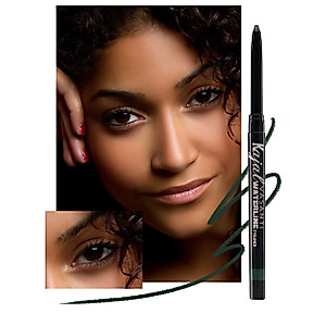 VASANTI Kajal Waterline Eyeliner Pencil - Long-lasting, Waterproof, Smudge-proof, Safe for Sensitive Eyes, Waterline Eye Liner - Opthalmologist Approved and Tested (Midnight Green)
