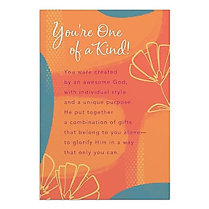 DaySpring - Celebrating You Birthday- King James Version- 4 Design Assortment with Scripture - 12 Geometric Botanical Boxed Cards & Envelopes (J5127)