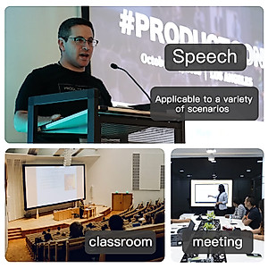 QUI Presentation Clicker Pointer,2.4GHz Wireless Presenter Remote Presenter Clicker for PPT, PowerPoint Presentation Pointer