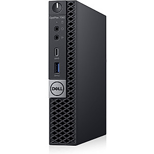 Dell Optiplex 7060 Mini PC Desktop, Micro Computer w/Intel Core i5-8500T 3.5GHz, 16GB RAM, 512GB SSD, WiFi, Bluetooth, Windows 11(Renewed)