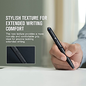 OLIGHT O'Pen Glow EDC Pen Light, 120 Lumens with Green Beam, Rechargeable LED Flashlight for Outdoor Uses, Writing, Adventure, Professional Business Gift(Black)