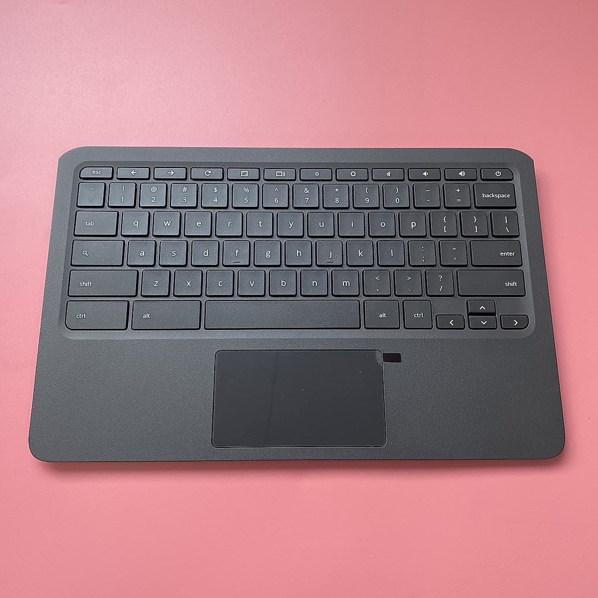 Replacement for HP Chromebook 11 G6 EE Laptop Upper Case Palmrest Keyboard Touchpad Assembly Part L14921-001