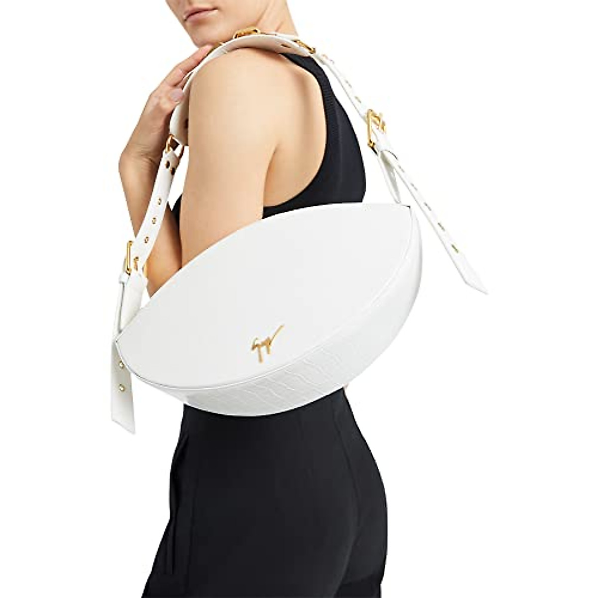 Giuseppe Zanotti, Mireille Shoulder Bags, One Size, White