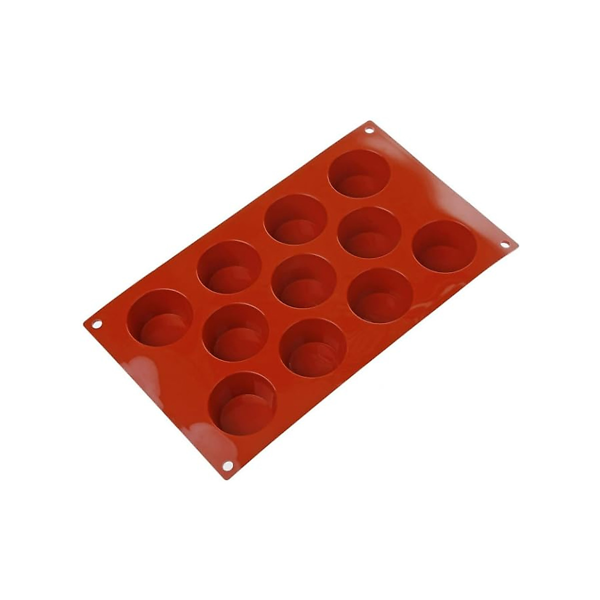 Silikomart Mould Mini Muffin, 51mm, Terracotta