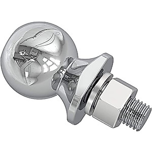 BIG RED ATRLY3120R Torin 2" Diameter Trailer Hitch Ball: 1.75 Ton (3,500 lb) Capacity