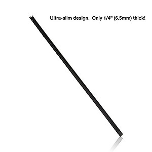 BoxWave Keyboard Compatible with Amazon Fire HD 10 (9th Gen 2019) - SlimKeys Bluetooth Keyboard, Portable Keyboard with Integrated Commands for Amazon Fire HD 10 (9th Gen 2019) - Jet Black