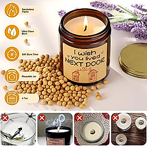 Birthday Gifts for Women Men,Gifts for Girlfriend Sister,Valentine's Day Gift.Friendship Gifts for Best Friends,Lavender Scented Candles for Birthday Gifts,Housewarming Gifts ect(7oz)
