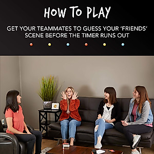 Paladone Friends TV Show Quiz Act or Draw Game - Officially Licensed Friends Merchandise (AMZ7270FR)