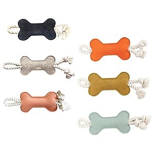 Housoutil 12 Pcs Teething Toys Interactive Chewing Toys for Puppies Dog Training Toys Soft Toy Puppy Teething Rings Pet Teething Toy Dog Dental Care Toys Plush Toy Pet Supplies Fabric Molar