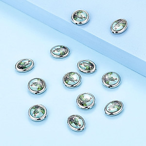 50pcs Round and Oval Acrylic ST Jude Beads Miraculous Medal Rosary Catholic Beads DIY Necklace Bracelets Jewelry Making