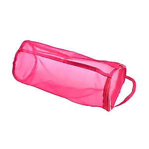 Ciieeo 2pcs Mesh Organizer Bags Handbag Organizer Tote Bag with Zipper Bag Organizer for Tote Knitted Handbag