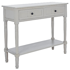 Safavieh American Homes Collection Samantha Vintage Grey 2-Drawer Console Table