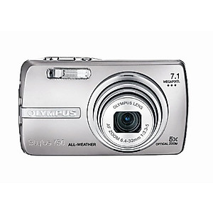 Olympus Stylus 750 7.1MP Digital Camera with Digital Image Stabilized 5x Optical Zoom and CCD Shift Stabilization (Silver)
