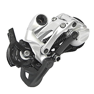 SRAM X5 9 Speed Medium Cage Rear Derailleur Silver