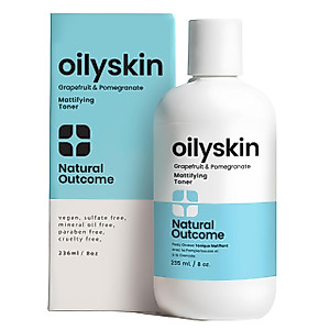 Natural Outcome Oily Skin Face Toner | Purifying Astringent Facial Toner | Naturally Keeps Skin Matte & Shine Free | Minimizes Appearance of Pores While Keeping Skin Hydrated with Aloe Vera | 8 oz